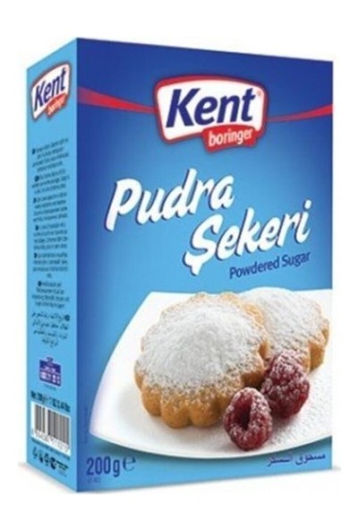 Kent Boringer Pudra Şekeri 200 gr x 4'lü Kent Boringer Pudra Şekeri 200 gr x 4'lü