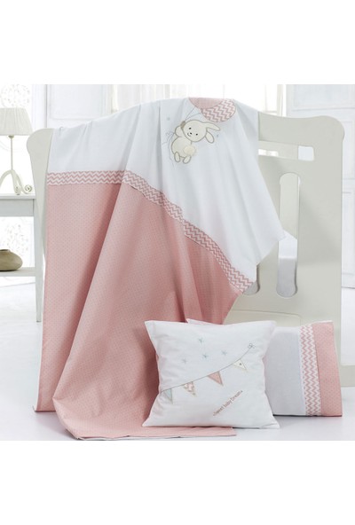 Momishop Carot Nevresım Takımı Pudra