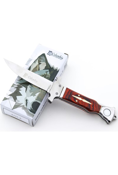 Columbia A123-A Paslanmaz Çelik Çakı&bıçak+ Kutusunda