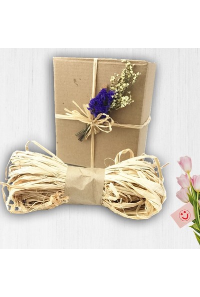 Süsle Bebek & Parti Doğal Rafya Saman Ip, Süsleme ve Dolgu Malzemesi - 50 gr Süsle Bebek & Parti Doğal Rafya Saman Ip, Süsleme ve Dolgu Malzemesi - 50 gr