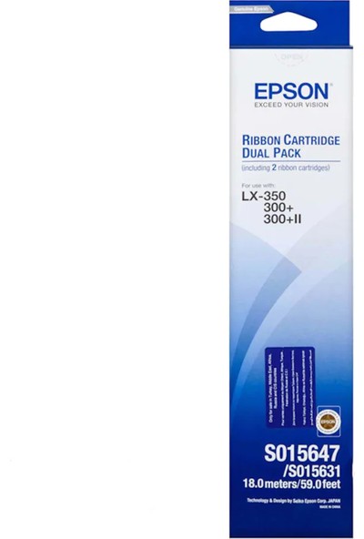 Epson Lx 300 Şerit LX-300- LX-350 / 2'li Paket