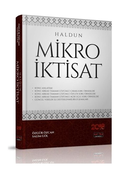 Haldun Mikro İktisat - Özgür Özcan - Salim Göl