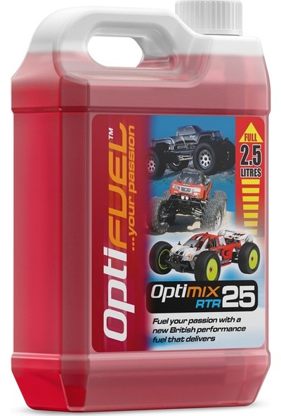 Optifuel Optimıx Rtr %25 2,5 lt Nitro Rc Model Araç Yakıtı
