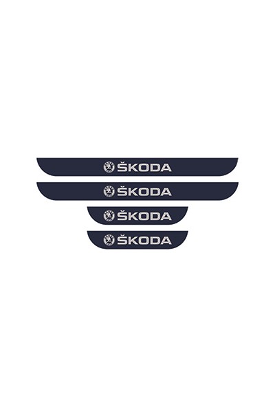 İmaj Reklam Skoda Kapı Eşiği 4'lü Aksesuar İmaj Reklam Skoda Kapı Eşiği 4'lü Aksesuar