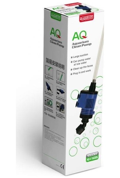 Aquawing AQ-V1600G Su Tahliye Motoru 10W 700L/H