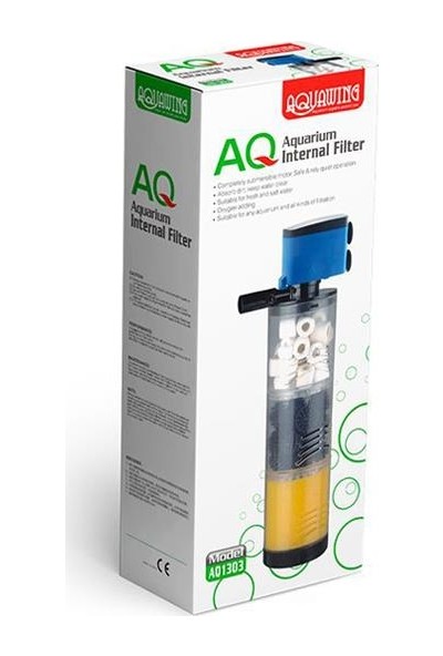 Aquawing AQ1303 Bölmeli Iç Filtre 20W 1200L/H Aquawing AQ1303 Bölmeli Iç Filtre 20W 1200L/H