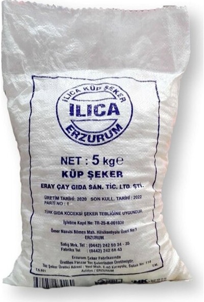 Ilıca Erzurum Küp Şeker 5 kg