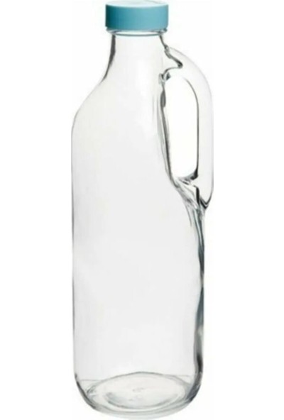 Paşabahçe Vida Kapaklı Kulplu Cam Şişe 1400 cc Süt Şişesi Paşabahçe Vida Kapaklı Kulplu Cam Şişe 1400 cc Süt Şişesi