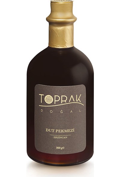 Toprak Doğal Dut Pekmezi 300 gr Erzincan