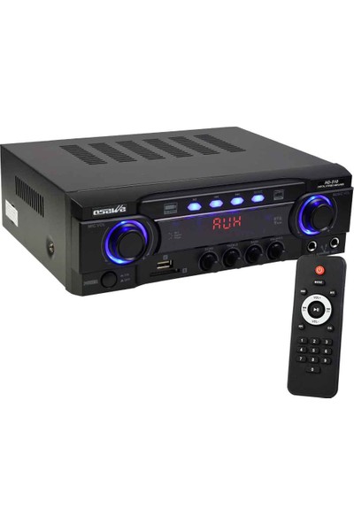 Osawa HD-510 100 Watt Stereo Iş Yeri ve Ev Anfisi 12 VOLT/220 Watt Osawa HD-510 100 Watt Stereo Iş Yeri ve Ev Anfisi 12 VOLT/220 Watt