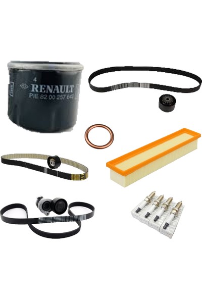 Mais Renault Clio Joy-Touch-Icon 1.2 75 Bg Bakım Kiti Mais Renault Clio Joy-Touch-Icon 1.2 75 Bg Bakım Kiti