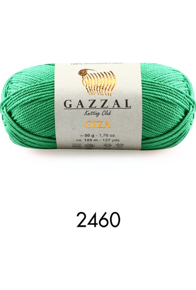 Gazzal Giza 2460 Yeşil 50 gr