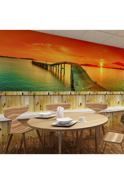 Plustablo Deniz Manzaralı Poster Duvar Kağıdı