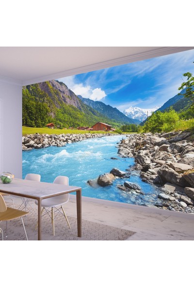 Plustablo Doğa Manzaralı Poster Duvar Kağıdı