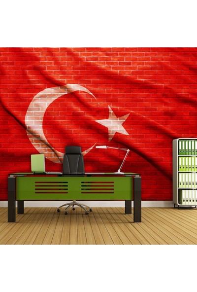 Plustablo Türk Bayrağı Poster Duvar Kağıdı