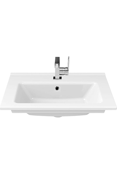 Turkuaz Cerastyle Arte Etajerli Lavabo 55 cm 067200U Turkuaz Cerastyle Arte Etajerli Lavabo 55 cm 067200U