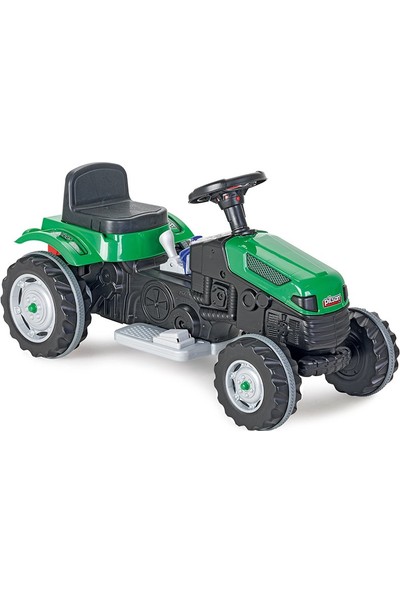Pilsan Active Tractor 6V Akülü Traktör / Yeşil