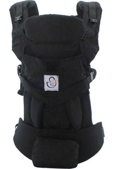 Solomombaby Her Yöne Siyah Ergonomik Kanguru
