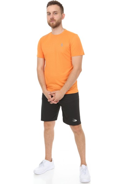 Sportech Fly Bisiklet Yaka Erkek Fıtness Tişört Neon Turuncu Sportech Fly Bisiklet Yaka Erkek Fıtness Tişört Neon Turuncu