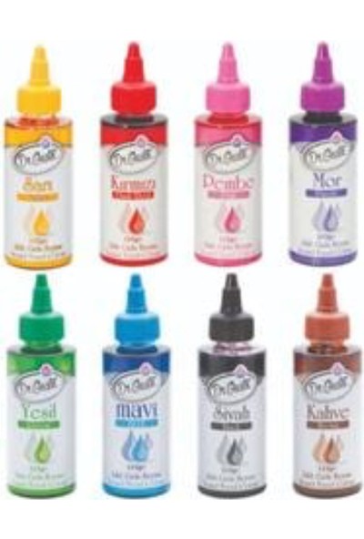 Dr Gusto Sıvı Gıda Boyası 8'li Set 115 gr