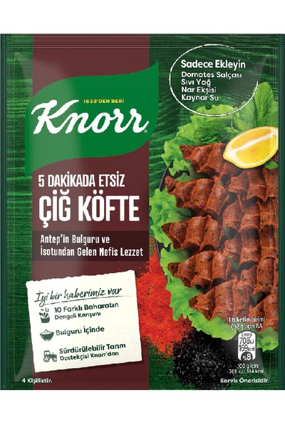 Knorr Çiğ Köfte Harcı 120 gr