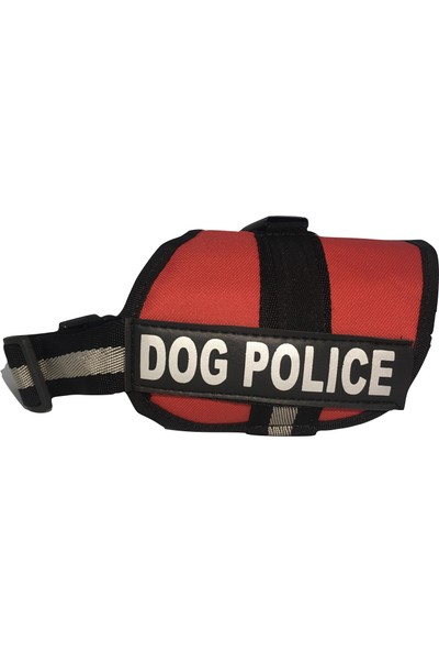Julius K9 Dog Police & Security Yazılı Köpek Göğüs Tasması (Küçük Irk)- Kırmızı Julius K9 Dog Police & Security Yazılı Köpek Göğüs Tasması (Küçük Irk)- Kırmızı