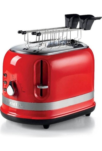 Ariete Moderna Ekmek Kızartma Makinesi - Kırmızı Ariete Moderna Ekmek Kızartma Makinesi - Kırmızı
