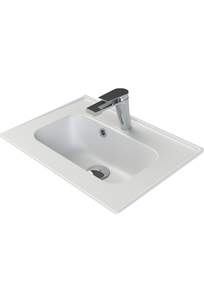 Turkuaz Cerastyle Blue Etajerli Lavabo 50 cm 041900U Turkuaz Cerastyle Blue Etajerli Lavabo 50 cm 041900U