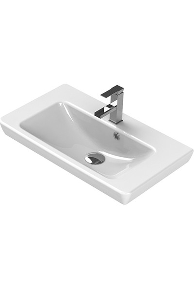 Turkuaz Cerastyle Porto Etajerli Lavabo 65 cm 068100U Turkuaz Cerastyle Porto Etajerli Lavabo 65 cm 068100U