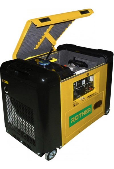 Rtrmax RTR8500DES3 Dizel Kabinli Jen. 6,5/5 Kva Marşlı Trifaze