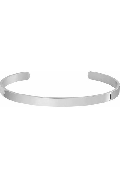 Bycuff Paslanmaz Çelik 5 mm Kelepçe Bileklik