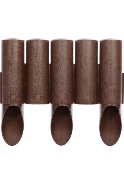 Bahçezon Ahşap Görünümlü Çim Bordürü 3 mt