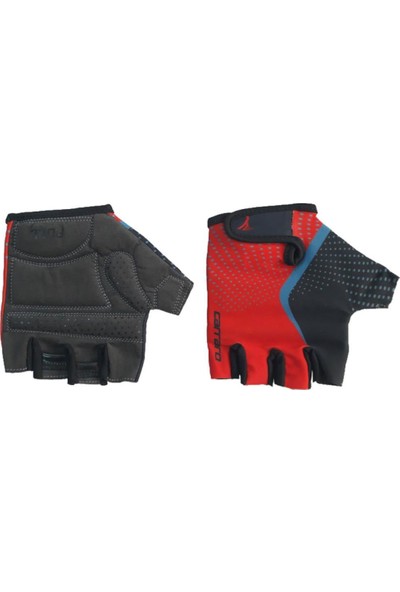 Carraro Kısa Parmak Eldiven CRO-006 Kırmızı