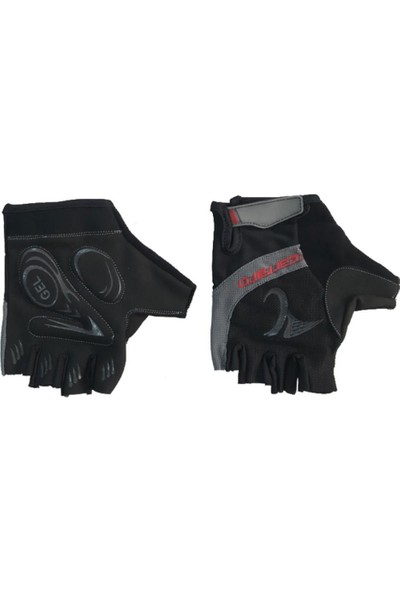 Carraro Kısa Parmak Eldiven V7 Siyah/gri