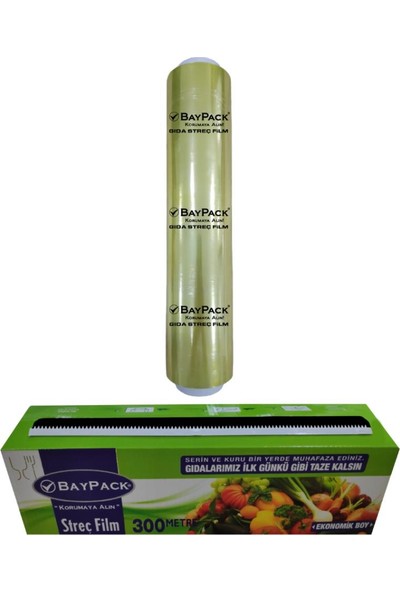 Baypack Kutulu Gıda Streç Film 30 cm x 300 mt (1 Adet)