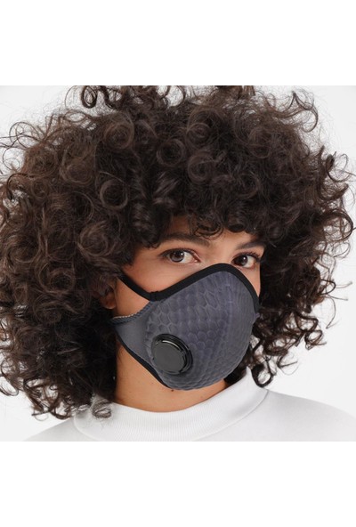 Boomerang Boomerange Gri Unisex Koruyucu Maske