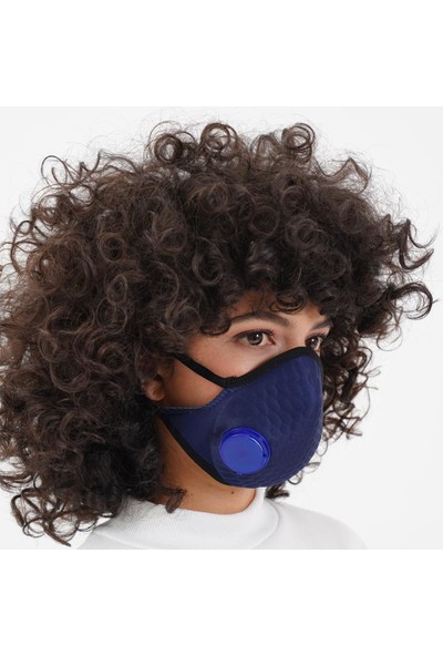 Boomerang Boomerange Lacivert Unisex Koruyucu Maske