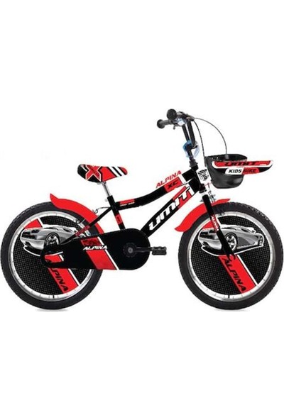 Ümit 2047-1 20 Alpına Bmx Erkek Bisiklet (Siyah-Kırmızı)