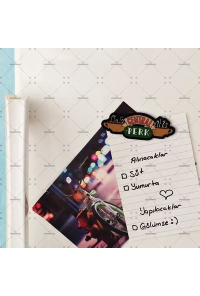 Hipder Central Perk Baskılı Ahşap Magnet Hipder Central Perk Baskılı Ahşap Magnet