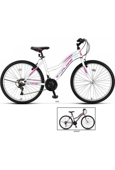 Ümit 2434 24 Explorer Bayan Mtb V Fren 21 V. Srn Ümit Bisiklet (Antrasit-Pembe) Ümit 2434 24 Explorer Bayan Mtb V Fren 21 V. Srn Ümit Bisiklet (Antrasit-Pembe)