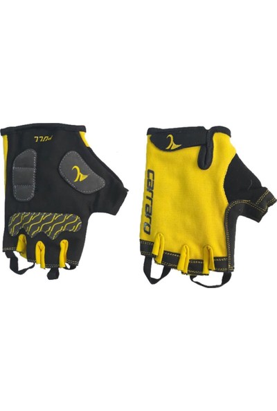 Carraro Kısa Parmak Eldiven CRO-004 Sarı