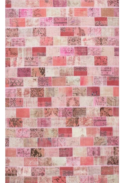 Eko Halı Vintage & Patcwork Halılar Kırkyama 178 Mystic Pink El Dokuma Halı Eko Halı Vintage & Patcwork Halılar Kırkyama 178 Mystic Pink El Dokuma Halı