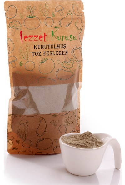 Lezzet Kurusu Kurutulmuş Fesleğen Tozu 100 gr Lezzet Kurusu Kurutulmuş Fesleğen Tozu 100 gr