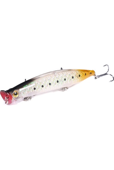 Kaptan Nemo Popper Nitro C 11 cm Su Üstü, Maket Balık Yem 13GR Kaptan Nemo Popper Nitro C 11 cm Su Üstü, Maket Balık Yem 13GR