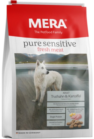 Mera Pure Sensitive Tahılsız Hindili Yetişkin Köpek Maması 4 kg