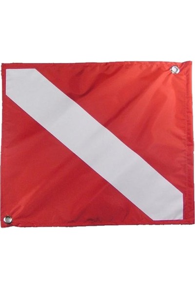 Kraken Bayrak Dalış, Kırmızı 32X38 cm