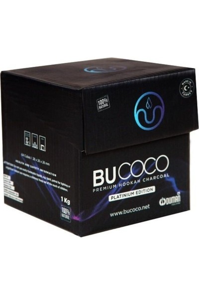 Bucoco Küp Nargile Kömürü 1 kg