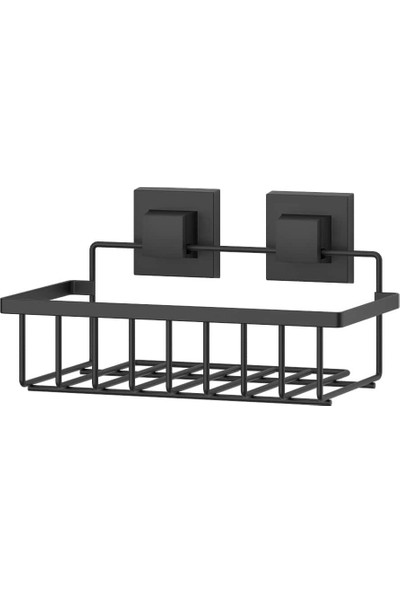 Tekno-tel Teknotel Delme Vida Matkap Yok! Easyfıx Yapıskanlı Tek Katlı Banyo Rafı Mat Siyah EF241 Tekno-tel Teknotel Delme Vida Matkap Yok! Easyfıx Yapıskanlı Tek Katlı Banyo Rafı Mat Siyah EF241