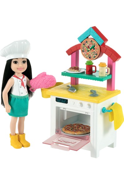 Barbie Chelsea Meslekleri Öğreniyor Bebek ve Oyun Setleri GTR88-GTN63 Barbie Chelsea Meslekleri Öğreniyor Bebek ve Oyun Setleri GTR88-GTN63