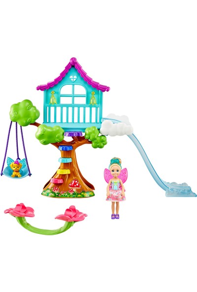 Barbie Dreamtopia Chelsea ve Eğlenceli Dünyası Oyun Seti GTF48-GTF49 Barbie Dreamtopia Chelsea ve Eğlenceli Dünyası Oyun Seti GTF48-GTF49